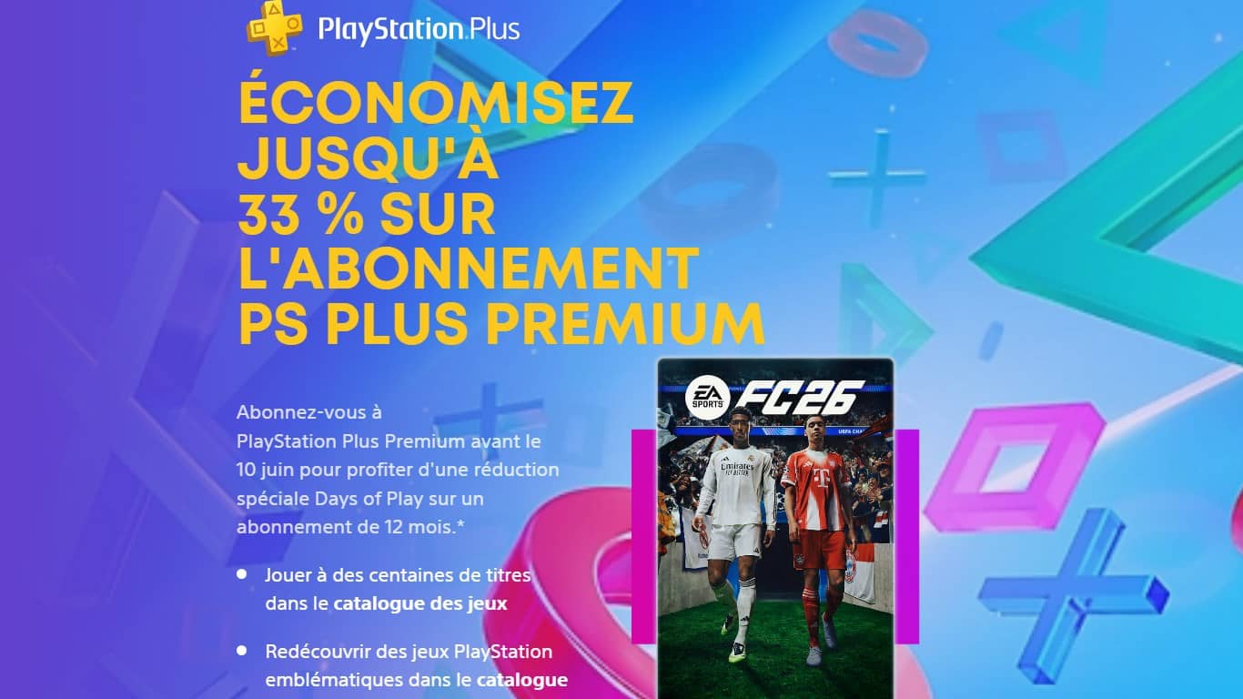 Days of Play 2026 : foncez sur les meilleures promos PS5, PS VR2 et PS ...